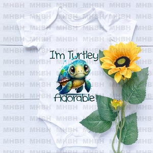 Adorable Baby Turtle PNG: Sublimation Clipart (digital Image) - Etsy