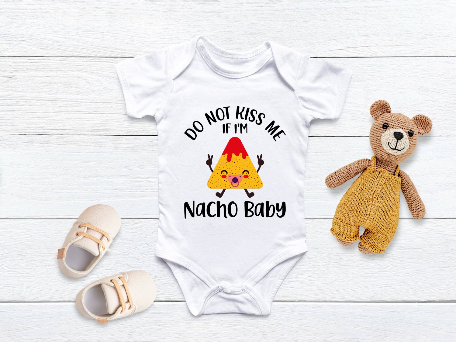 Nacho Baby PNG: Do Not Kiss Me Design (digital Download) - Etsy