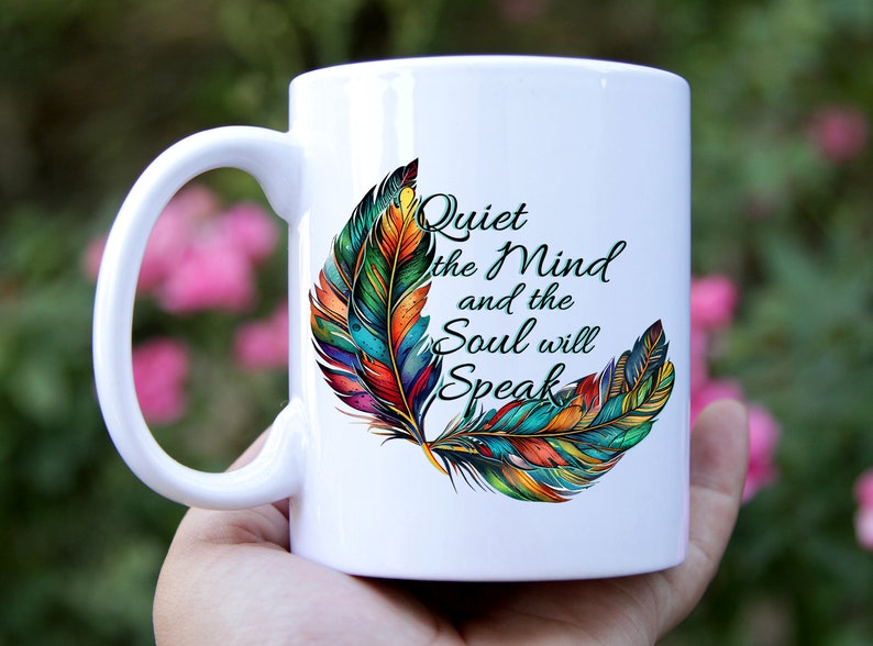 PNG - Quiet the Mind and the Soul Will Speak ~ Sublimation - Tshirt ...
