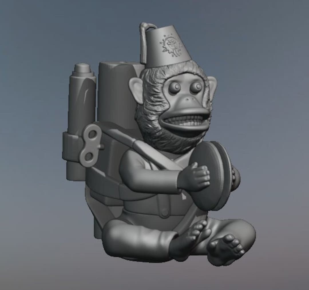 1:1 Monkey Bomb Call of Duty Zombies - Etsy