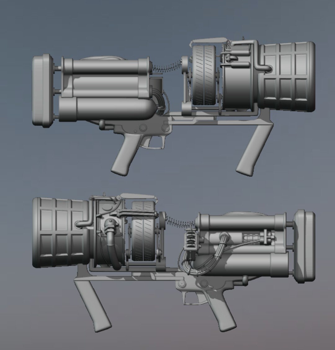 Thundergun 1:1 Scale 3D Printed Prop - Etsy