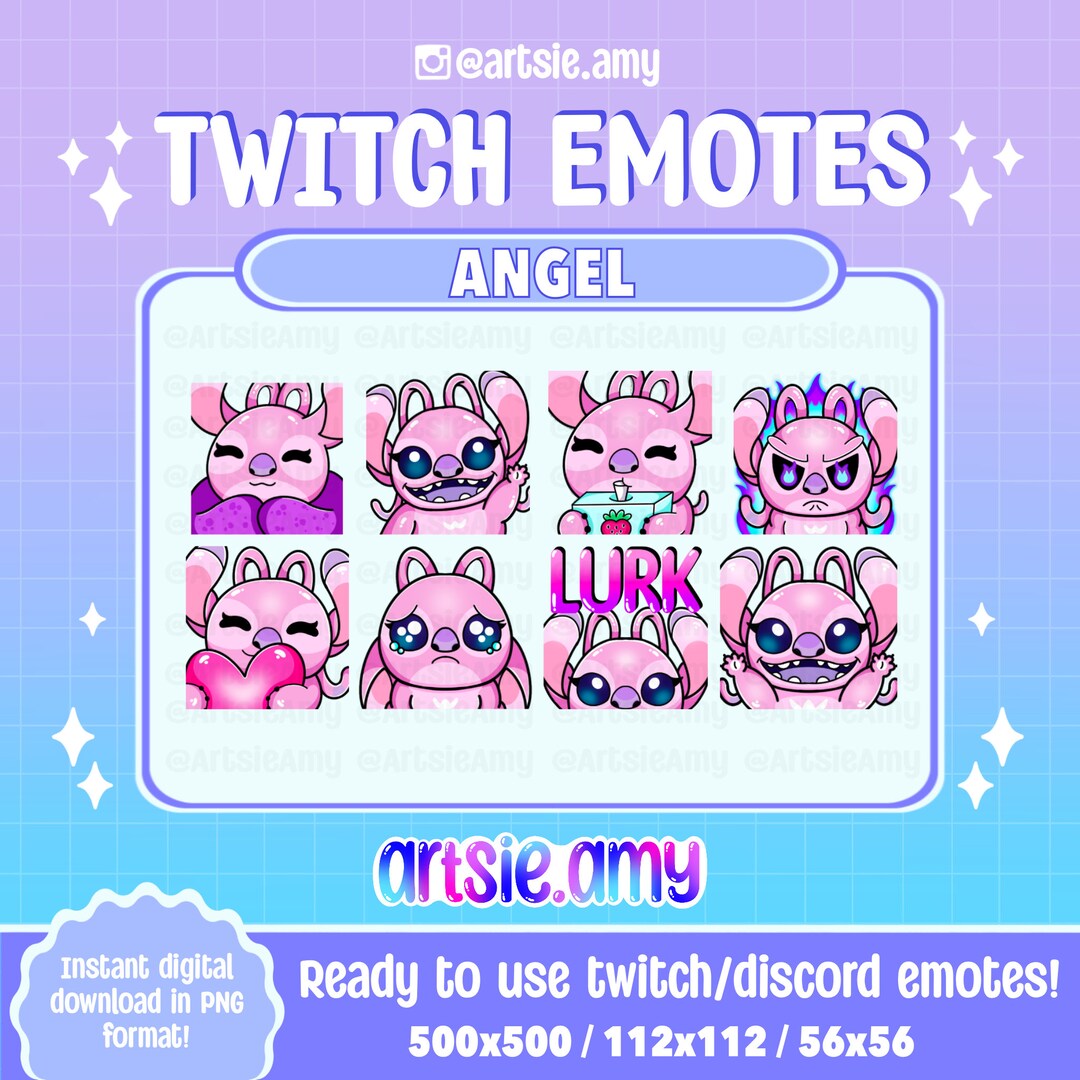 Angel Emotes - Etsy