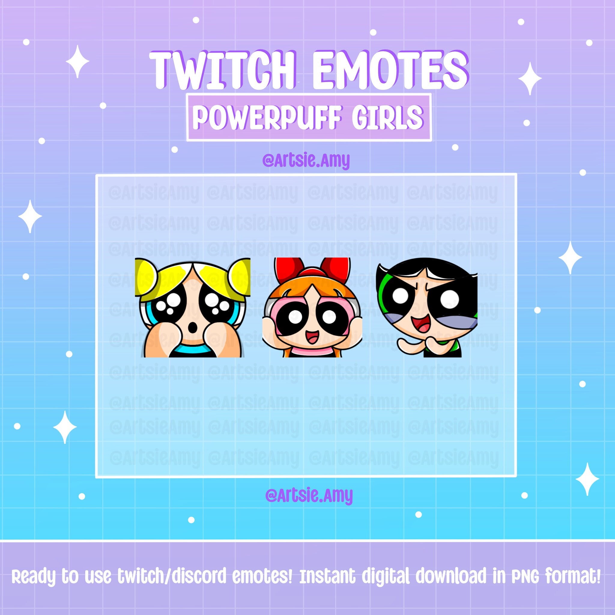 Powerpuff Girls Emotes - Etsy