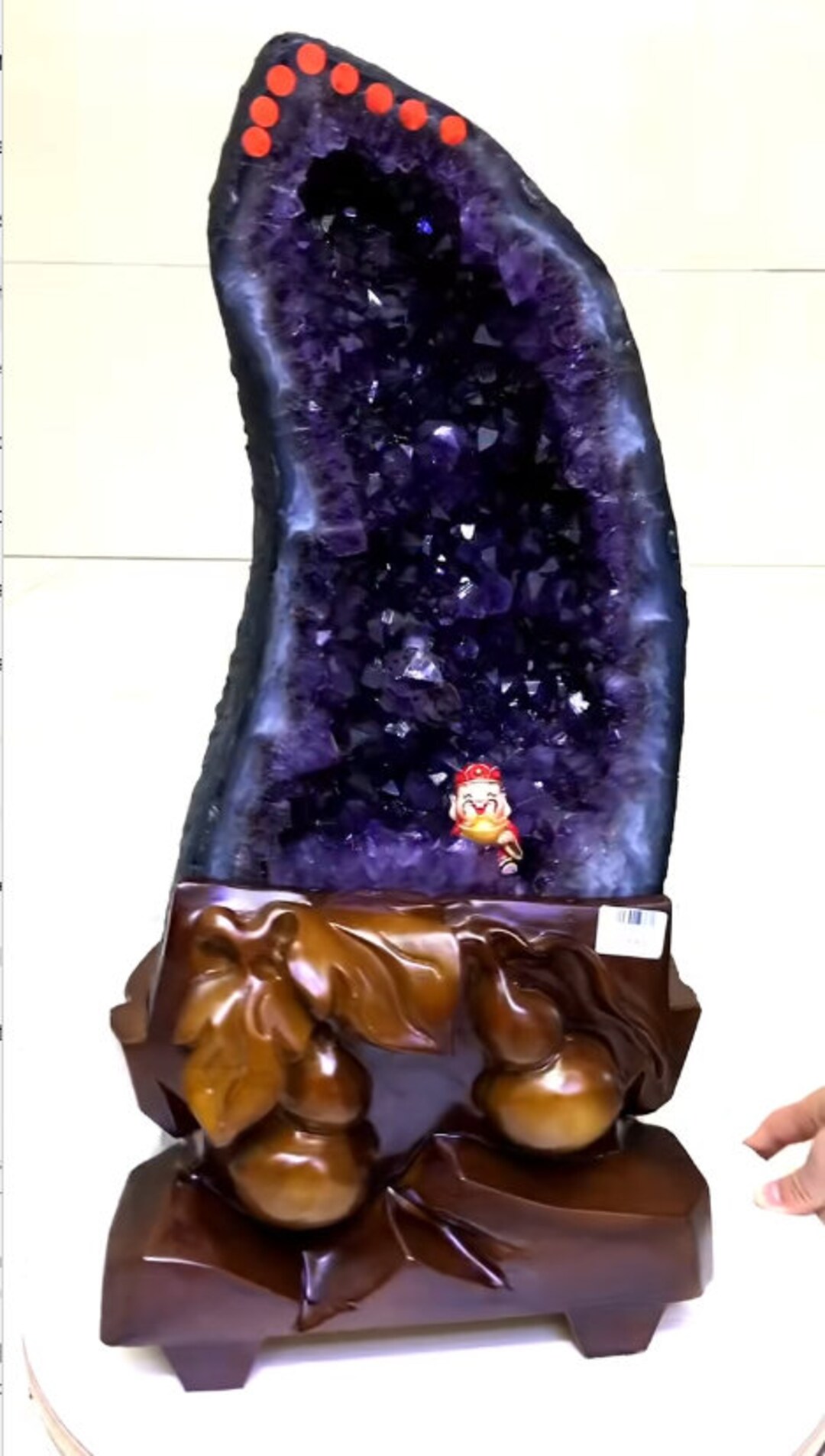Quality Amethyst Twins Cathedral 43lb Brazilian Amethyst Amethyst ...