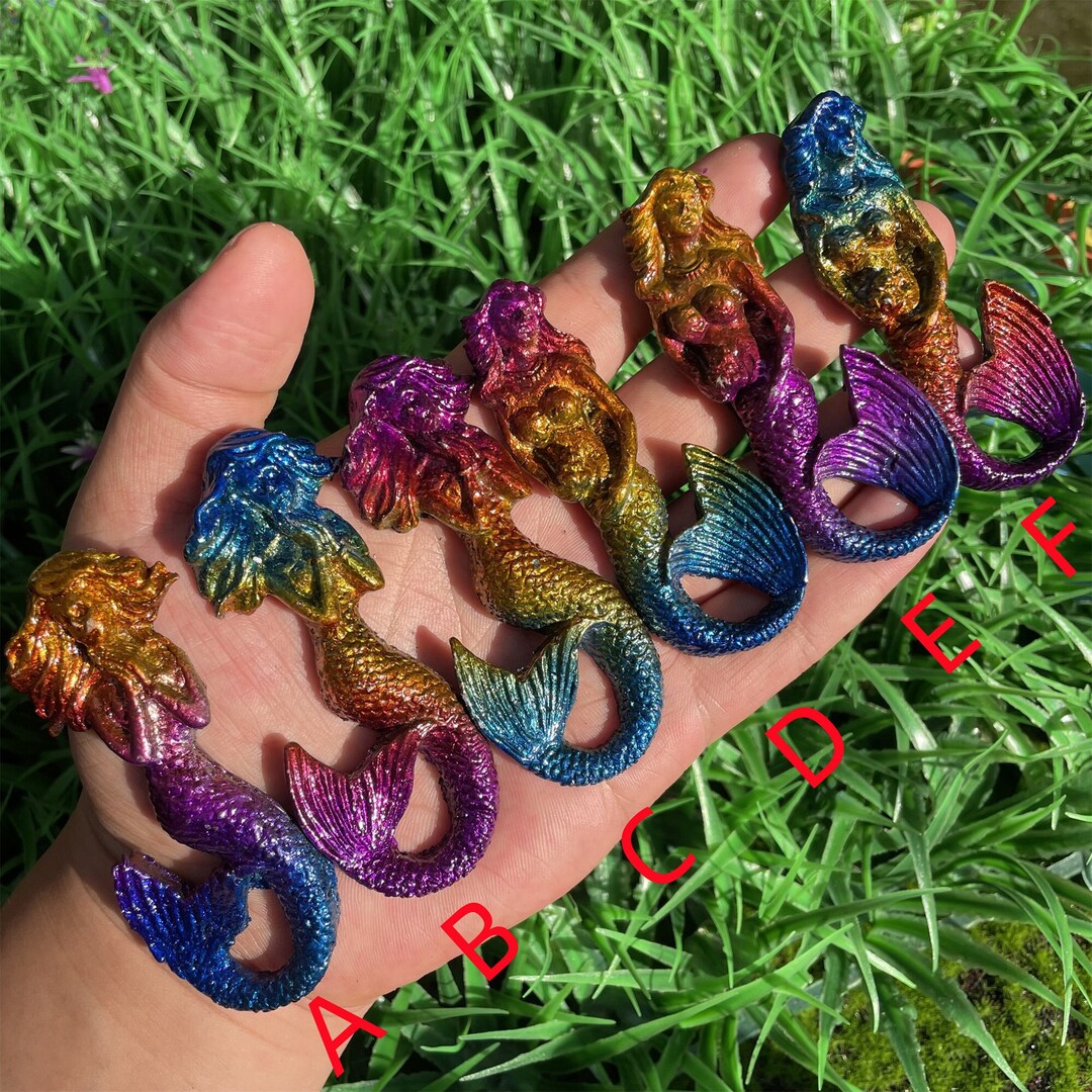 Bismuth Mermaid Crystals Bismuth Bi Metal Crystal Rainbow - Etsy