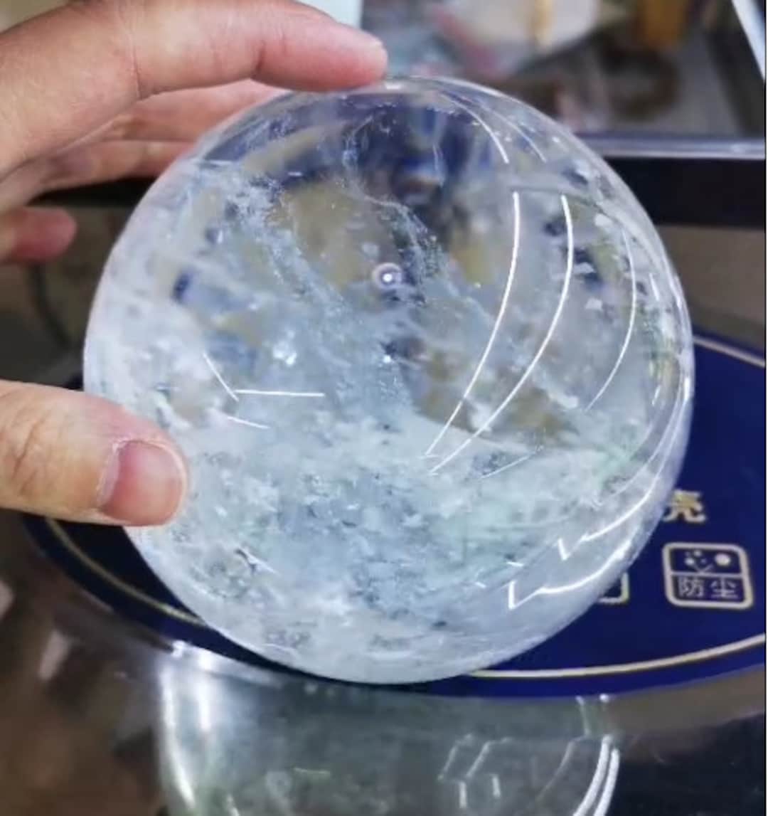 Top Large Quartz Natural Crystal Clear Ball Clarity for Scrying ...
