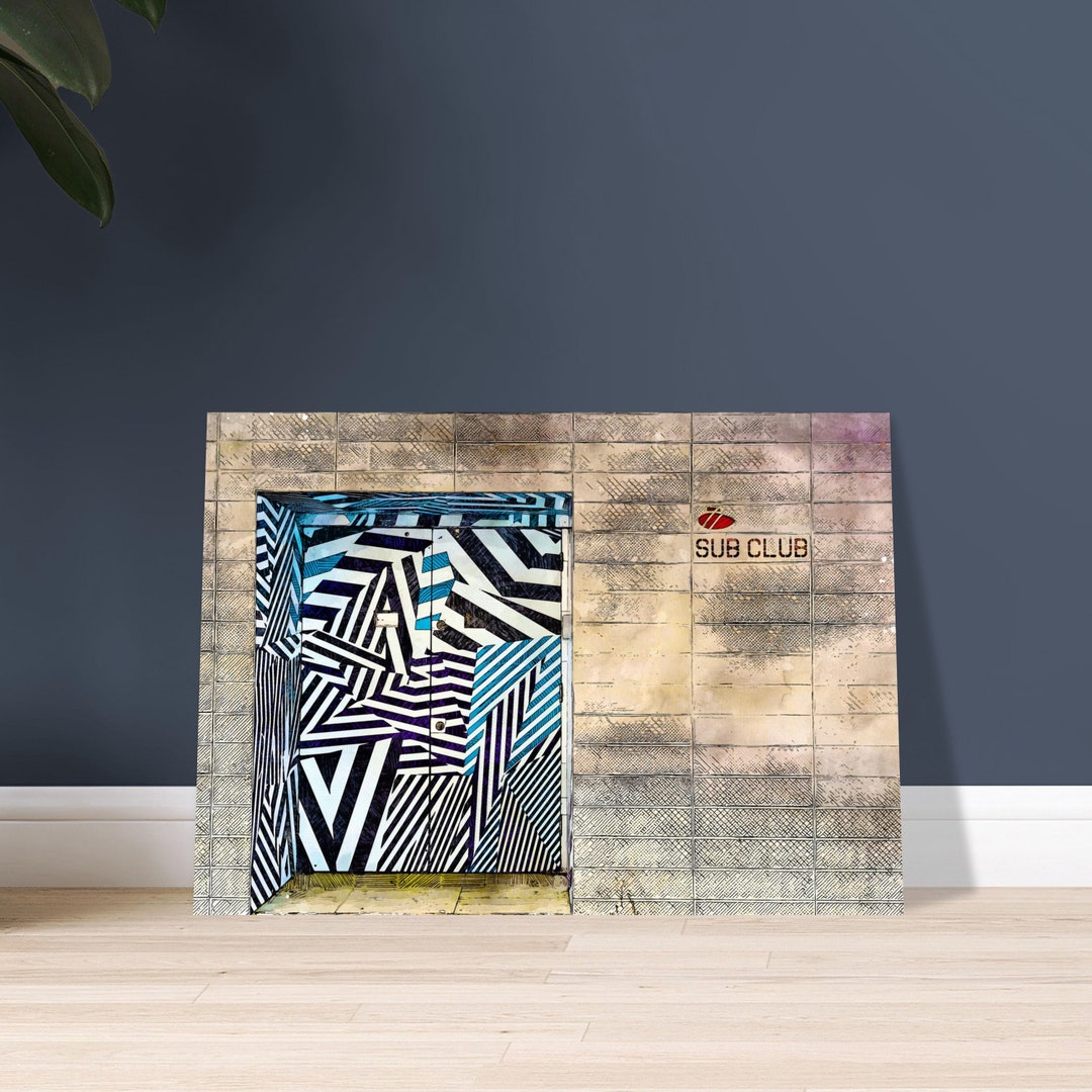 Subclub Glasgow Clubbing Poster - Subclub Glasgow Nightclub - Raving ...