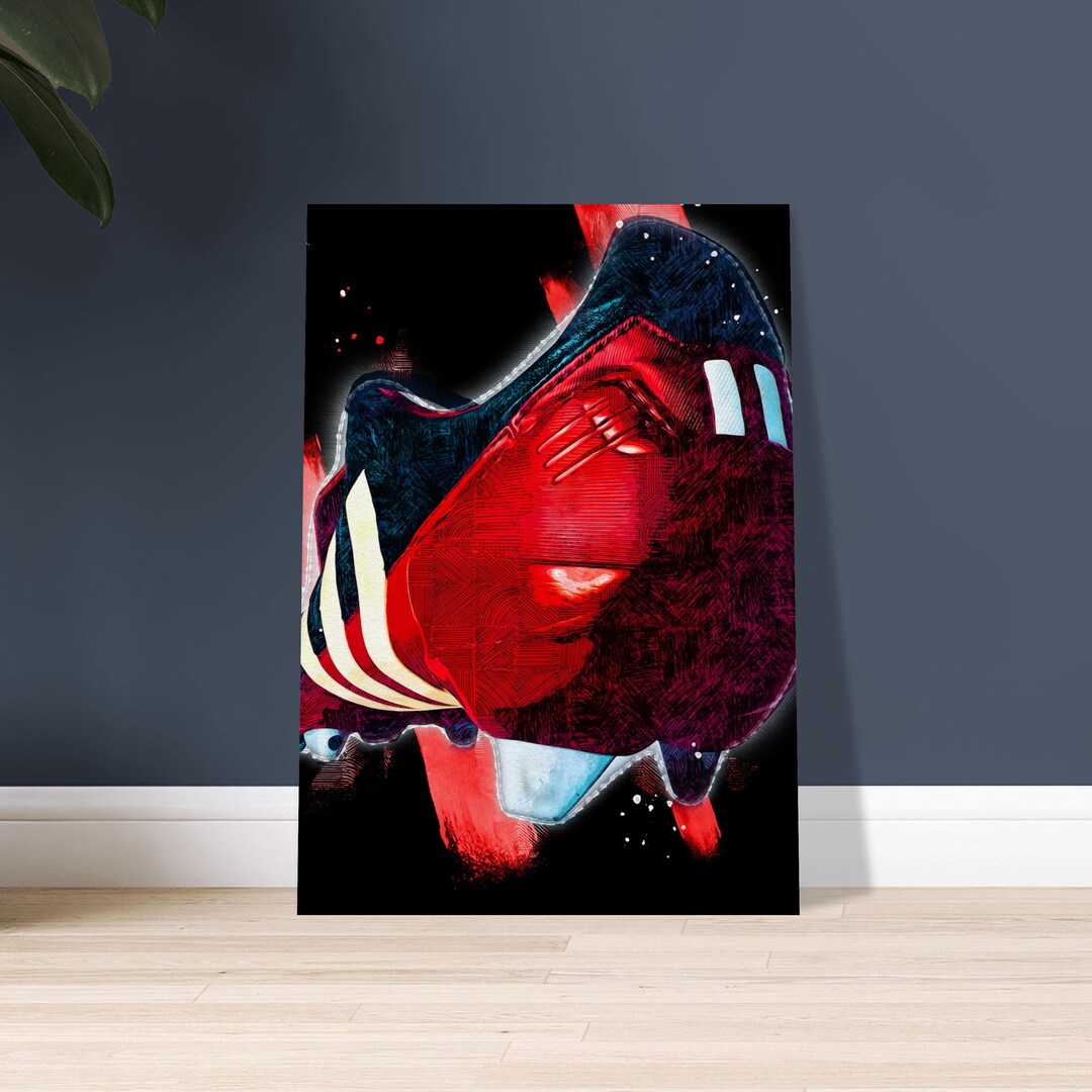 Zidane Beckham Predator Football Boots Matte Poster - Etsy