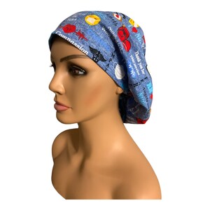 Nurse, Healthcare, Bouffant, European,scrub, Surgical, Bonnet or Hair ...