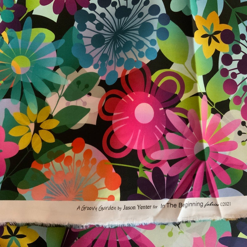 Groovy Fabric - Etsy