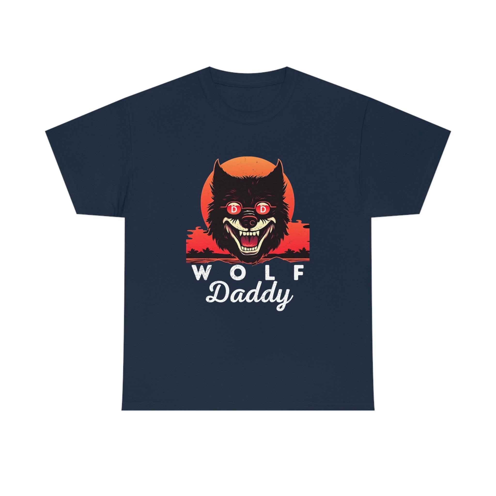 Wolf Dad Shirt for Fathers Day Gift From Son to Dad From Daughter to ...