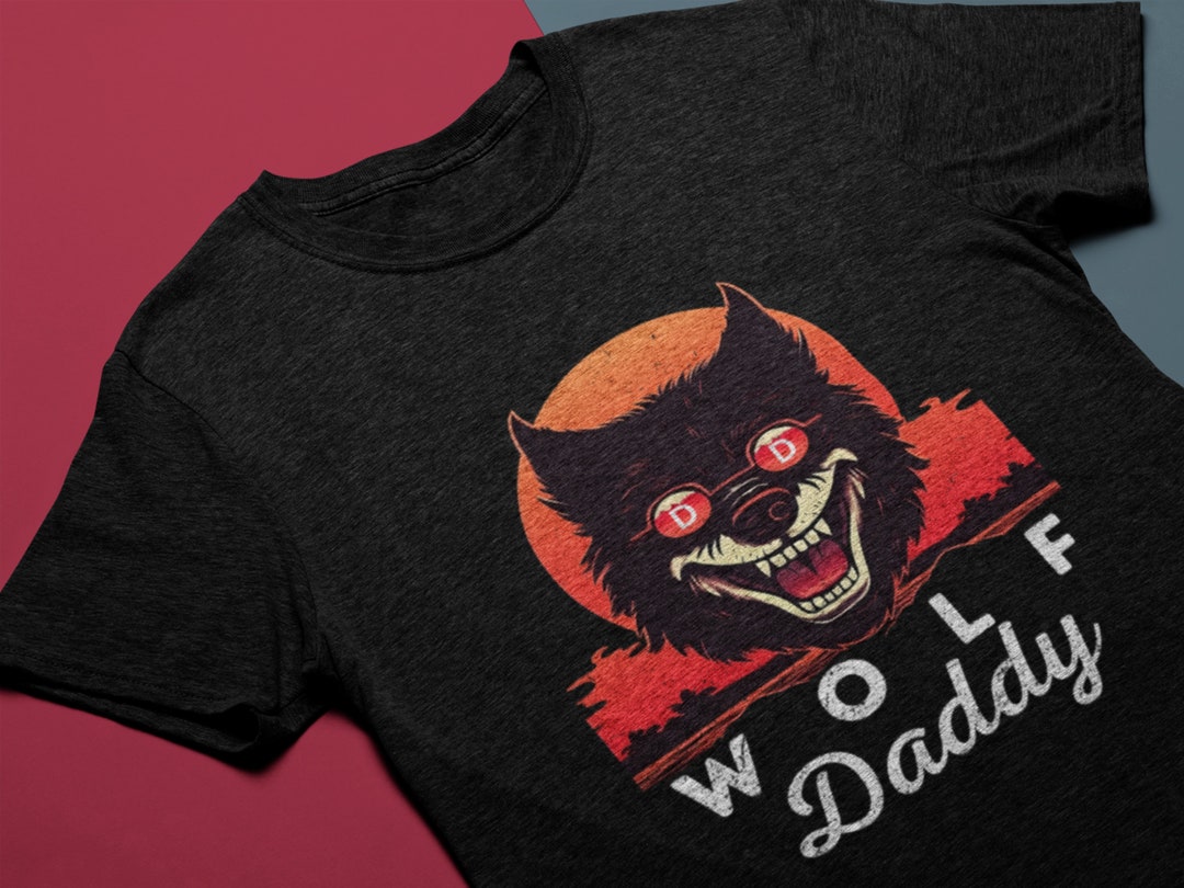 Wolf Dad Shirt for Fathers Day Gift From Son to Dad From Daughter to ...