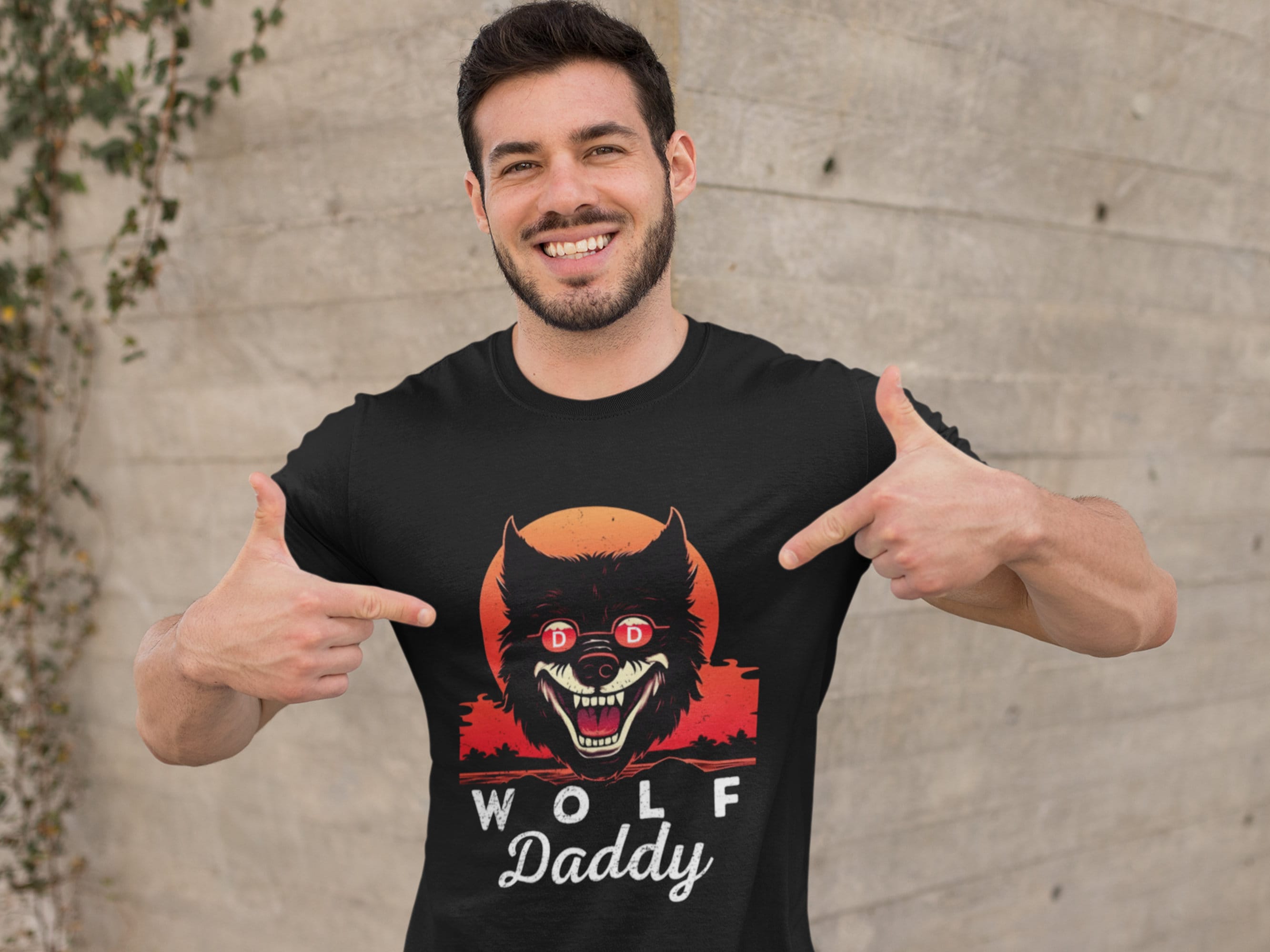 Wolf Dad Shirt for Fathers Day Gift From Son to Dad From Daughter to ...