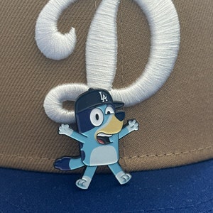 Dodger Bluey & Bingo Pin - Etsy