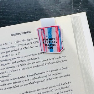 Classic "i'm Not a Typical Plastic Bag" Magnetic Bookmark- Planner ...
