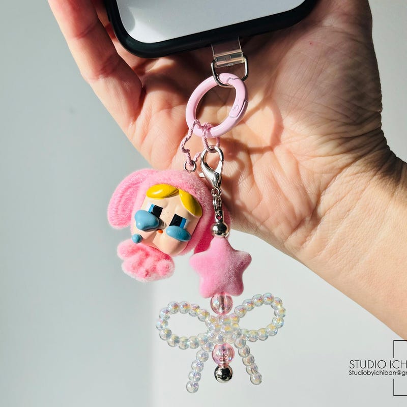 Crybaby Phone Keychain - Etsy