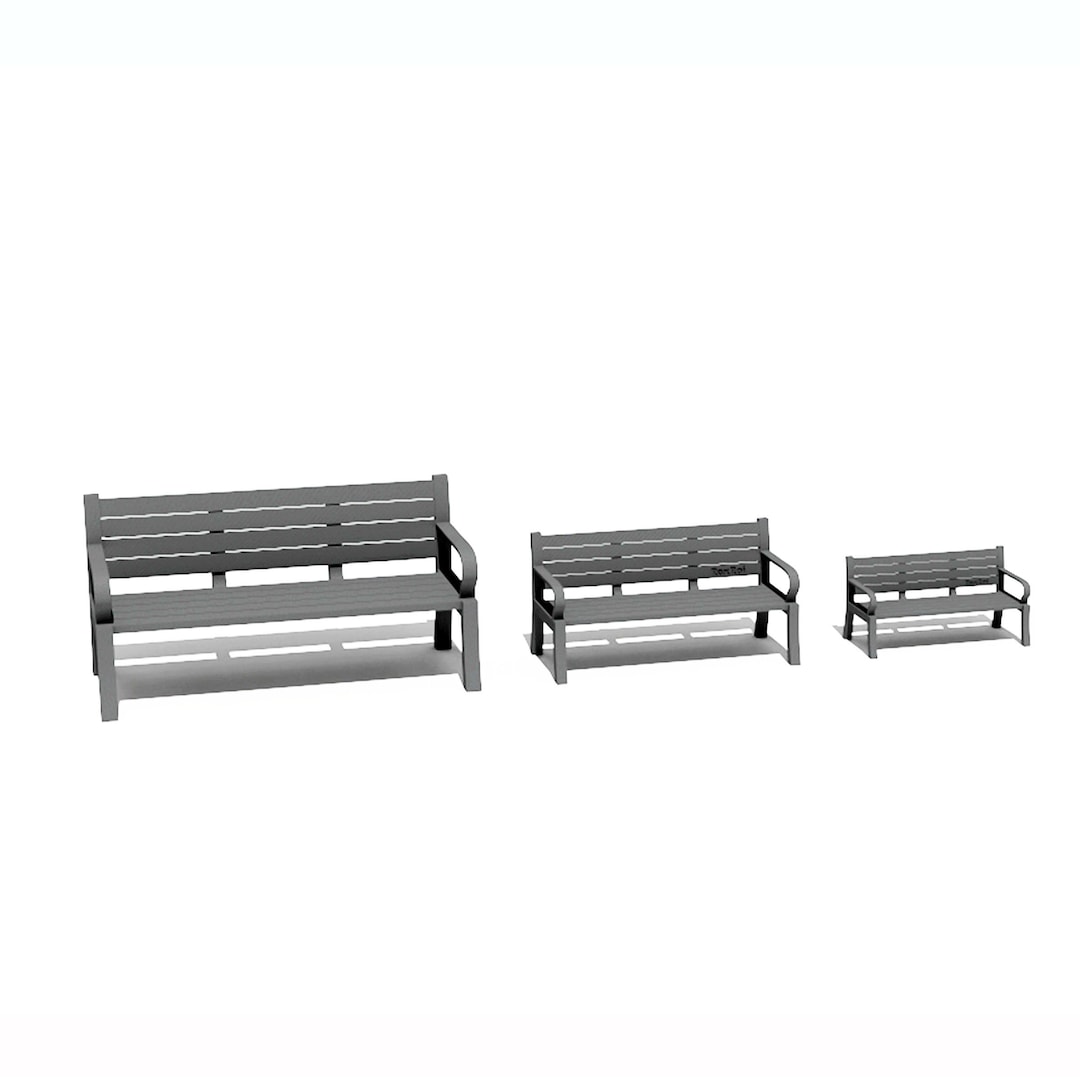 Park Bench Model, Outdoor Bench, Model Houses, Railway Model, Wargame ...