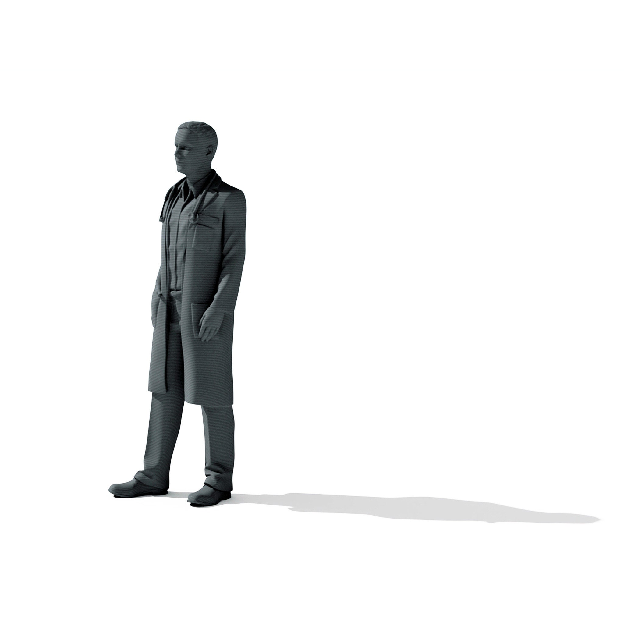 Male Doctor Miniature Model, Architecture Model, Hospital Model ...