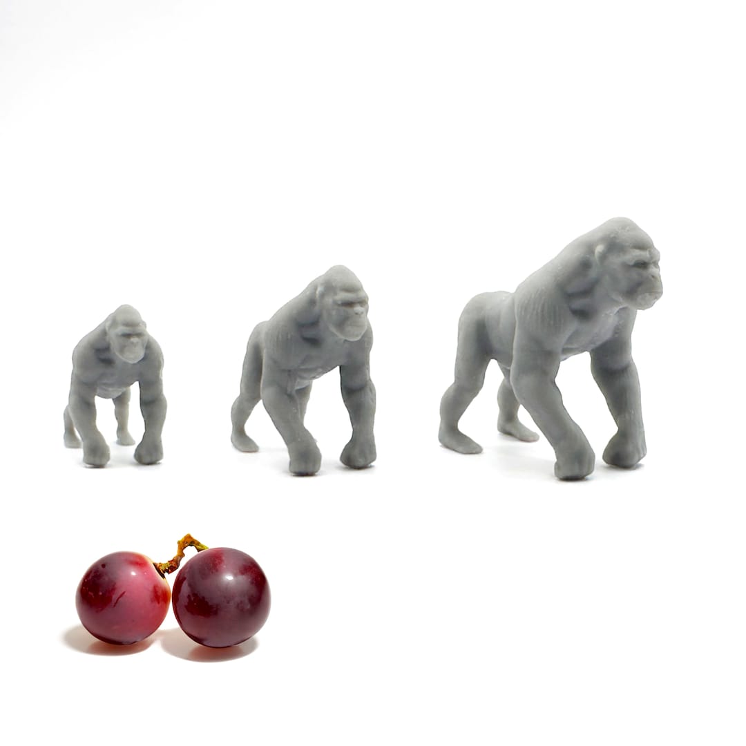 Gorilla Model, Miniature Gorilla, Model Houses, Railway Model, Wargame ...