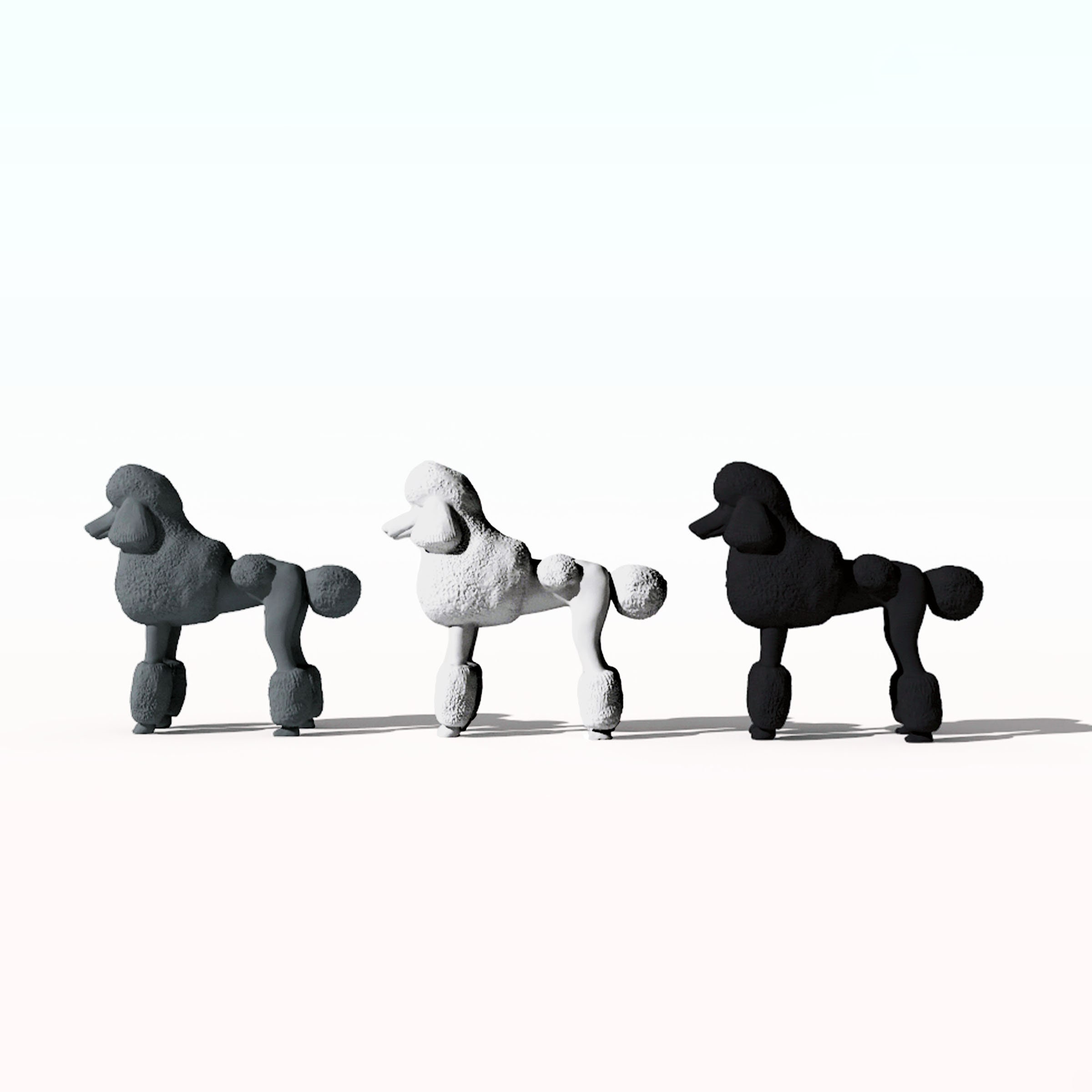 Poodle Model, Miniature Poodle, Poodle Model Houses, Railway Model ...