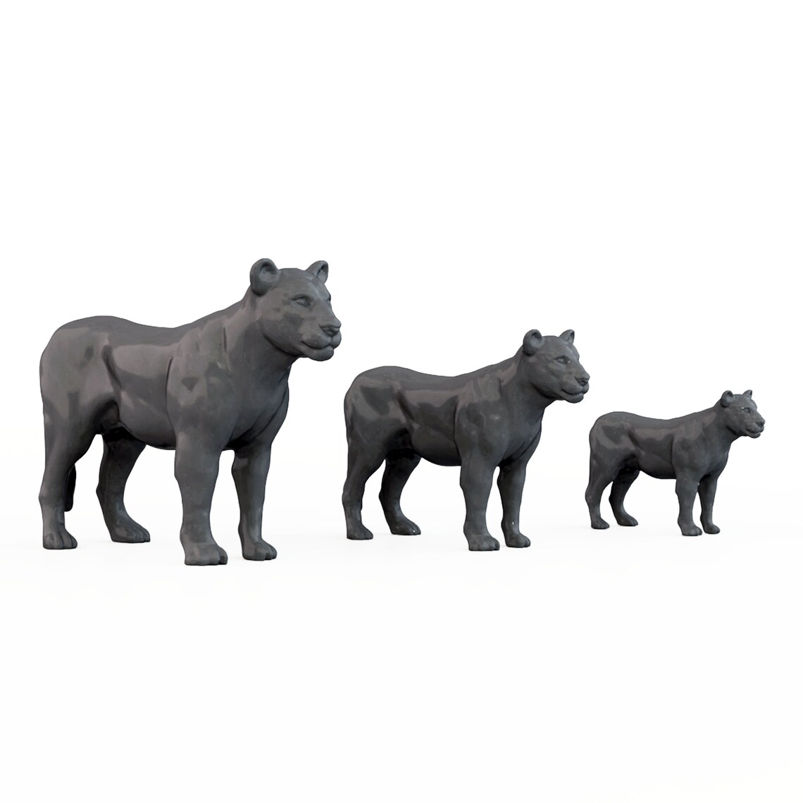 Lioness Model, Miniature Lioness, Lioness Model Houses, Railway Model ...