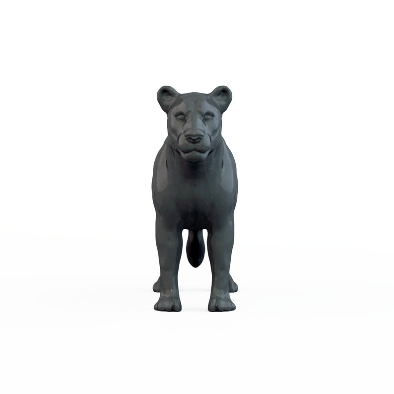 Lioness Model, Miniature Lioness, Lioness Model Houses, Railway Model ...