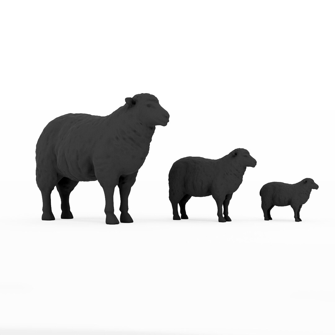 Sheep Model, Mini Sheep, Model Houses, Railway Model, Wargame ...