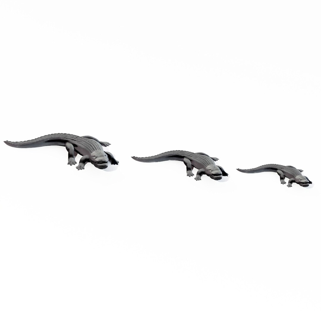 Crocodile Model, Miniature Crocodile, Mini Crocodile, Railway Model ...