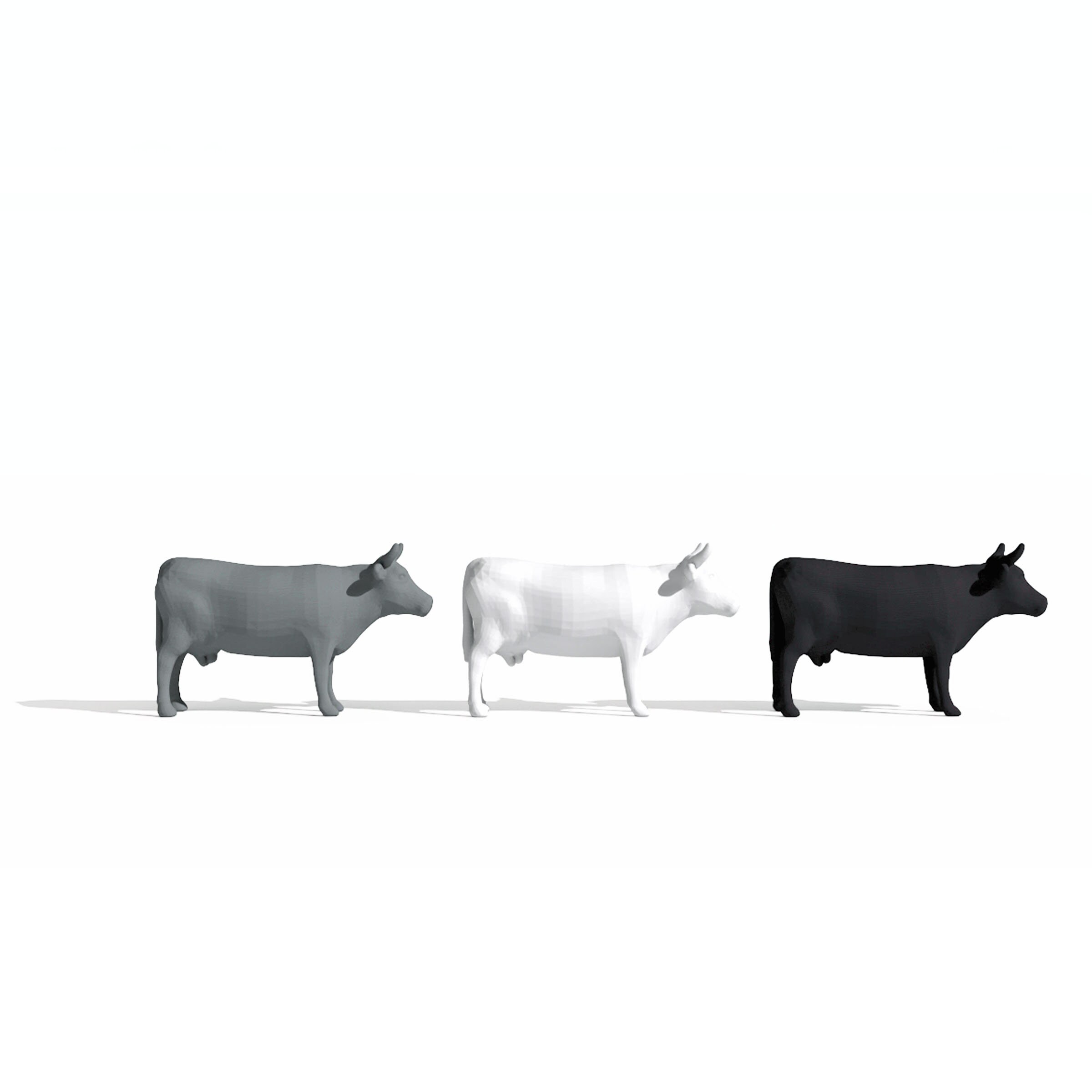 Cow Model, Mini Cow, Model Houses, Railway Model, Wargame, Architecture ...