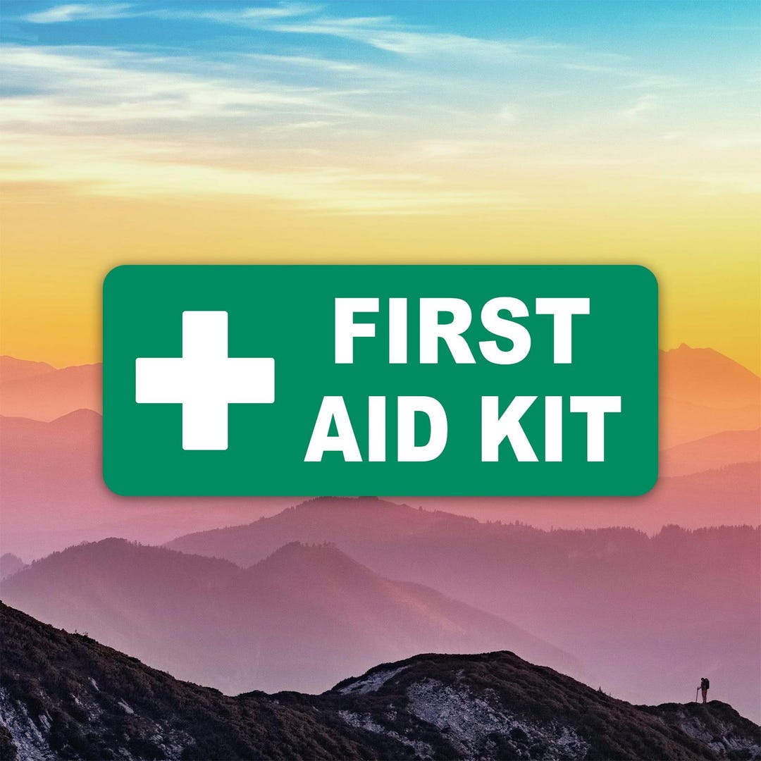 First Aid Kit Inside Sticker Decal / Die Cut / Many Sizes ...