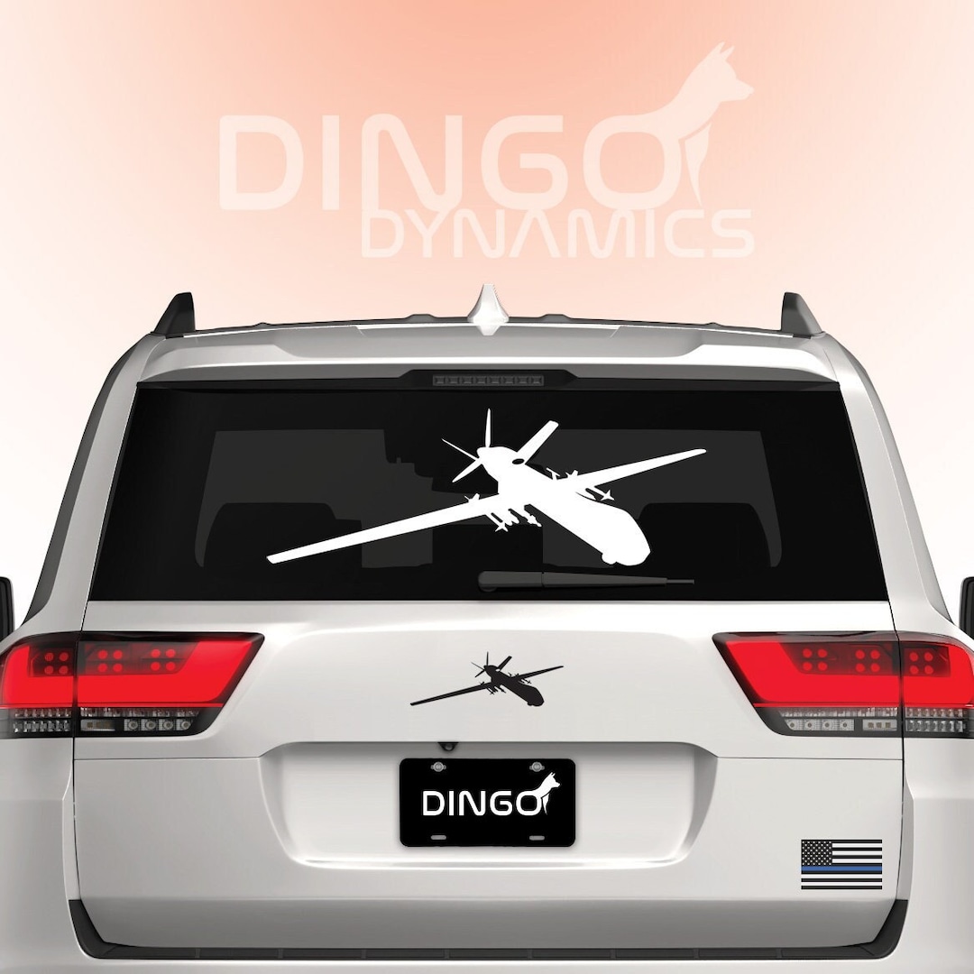 MQ-9 Reaper Sticker Decal / Die Cut / Many Sizes & Colors Available ...