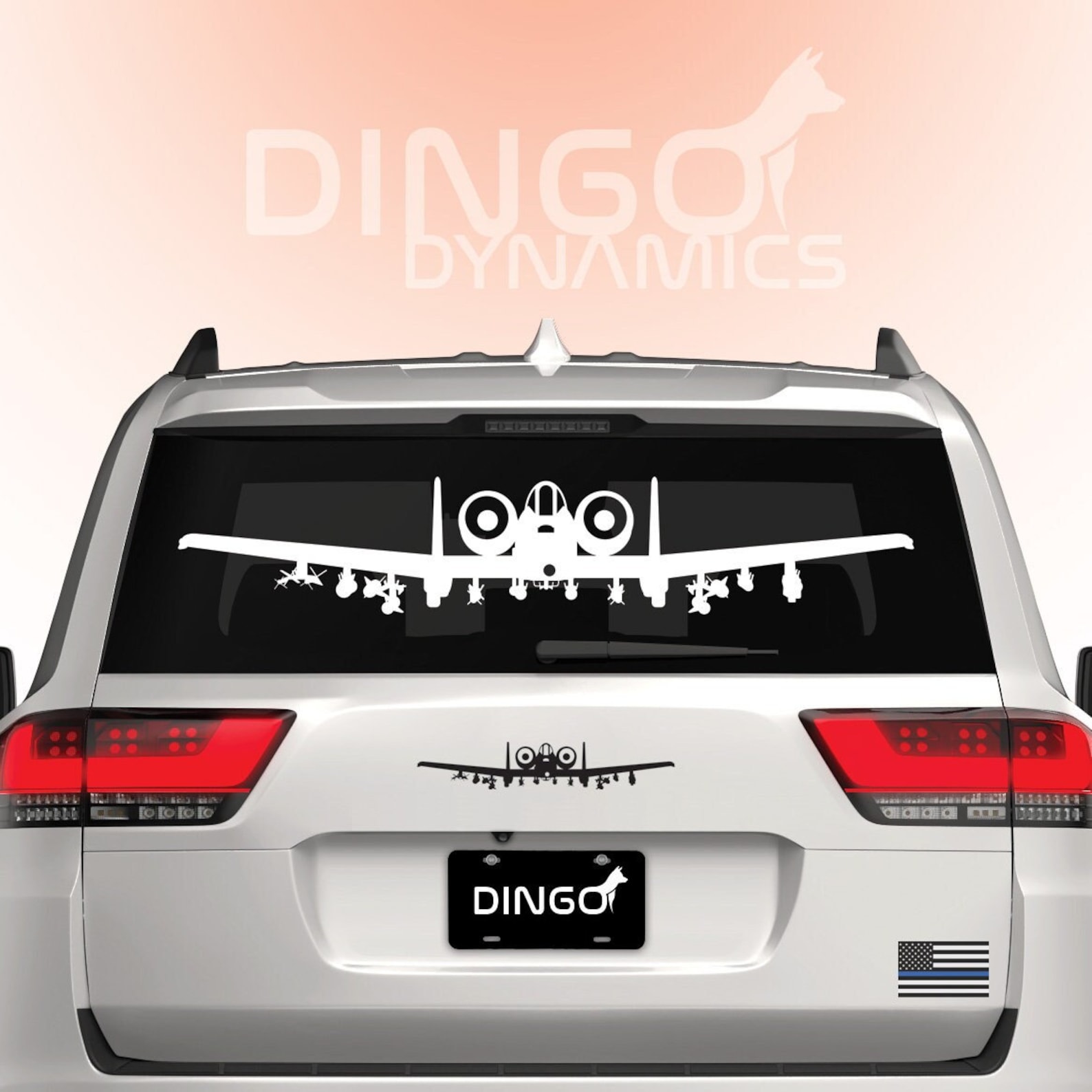 A-10 Thunderbolt II With Pave Penny Pod Sticker Decal / Die Cut / Many ...