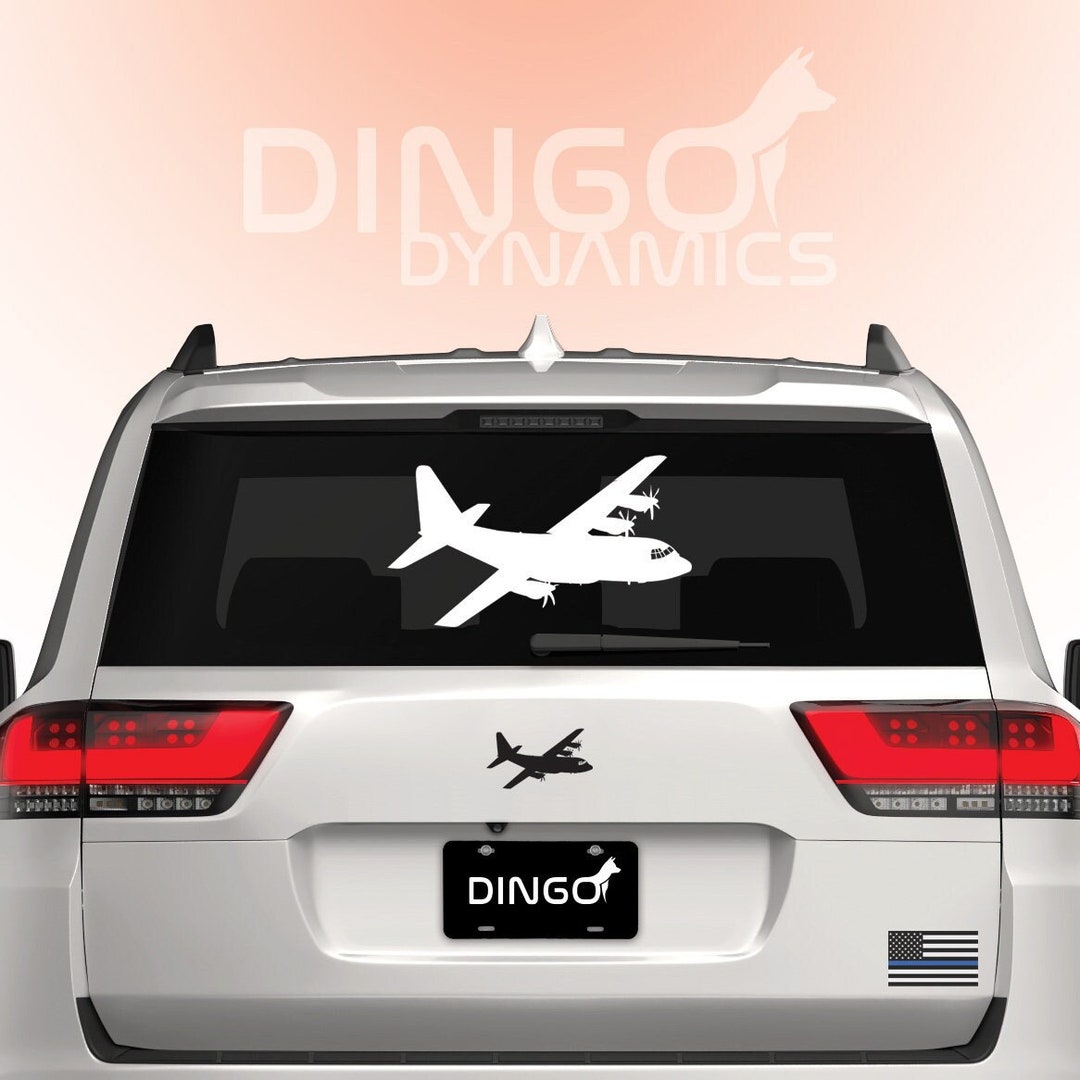 C-130 Hercules Sticker Decal / Die Cut / Many Sizes & Colors Available ...