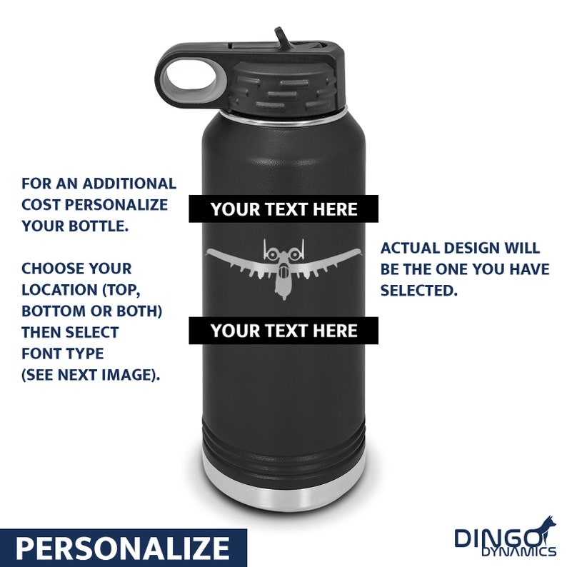 P-2 Neptune Water Bottle 32 Oz / Laser Engraved / Polar Camel - Etsy