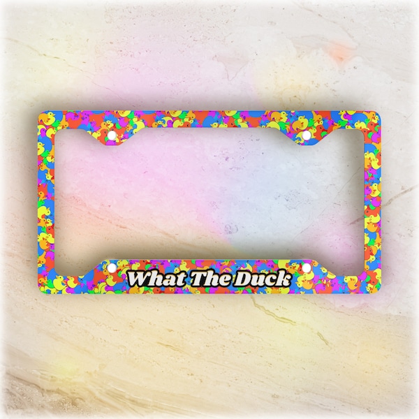 Rubber License Plate Frame - Etsy