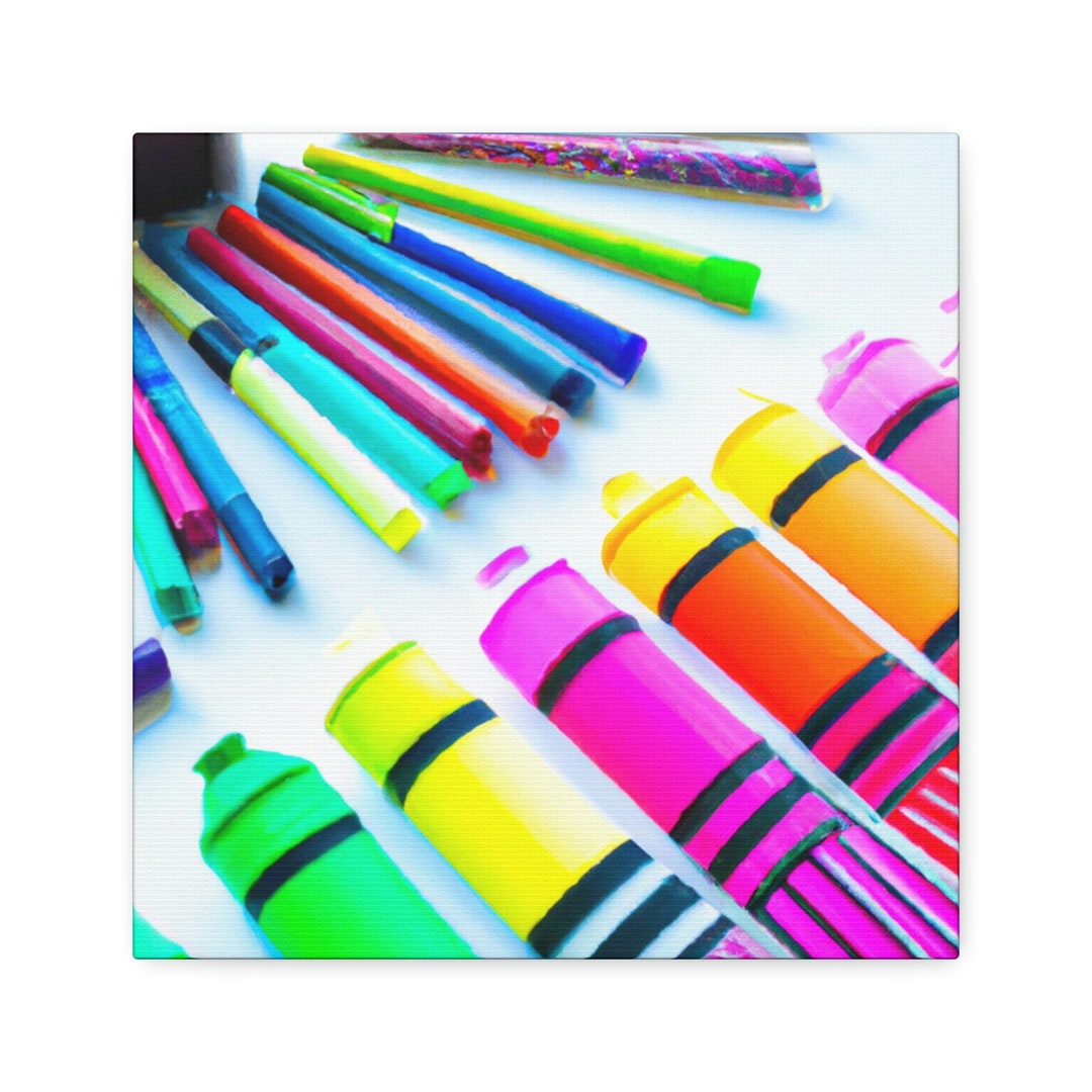 Ascendance of the Technicolor Spectrum Canvas - Etsy