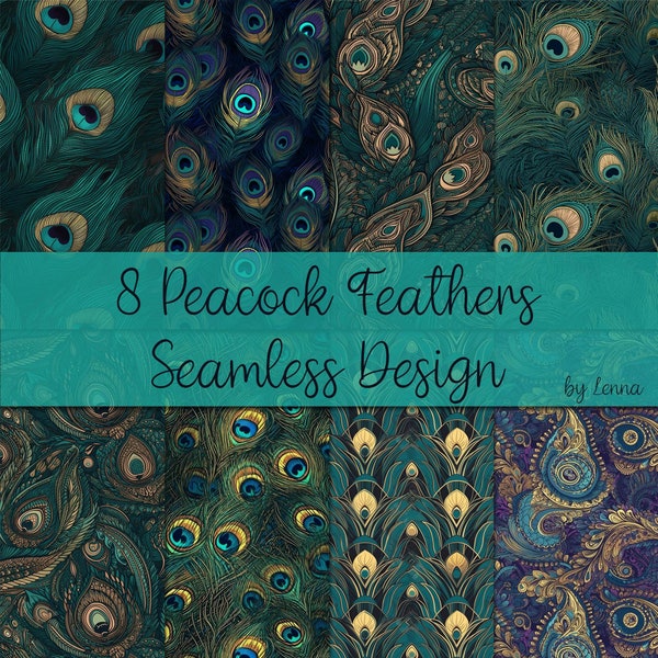 Peacock Papers - Etsy