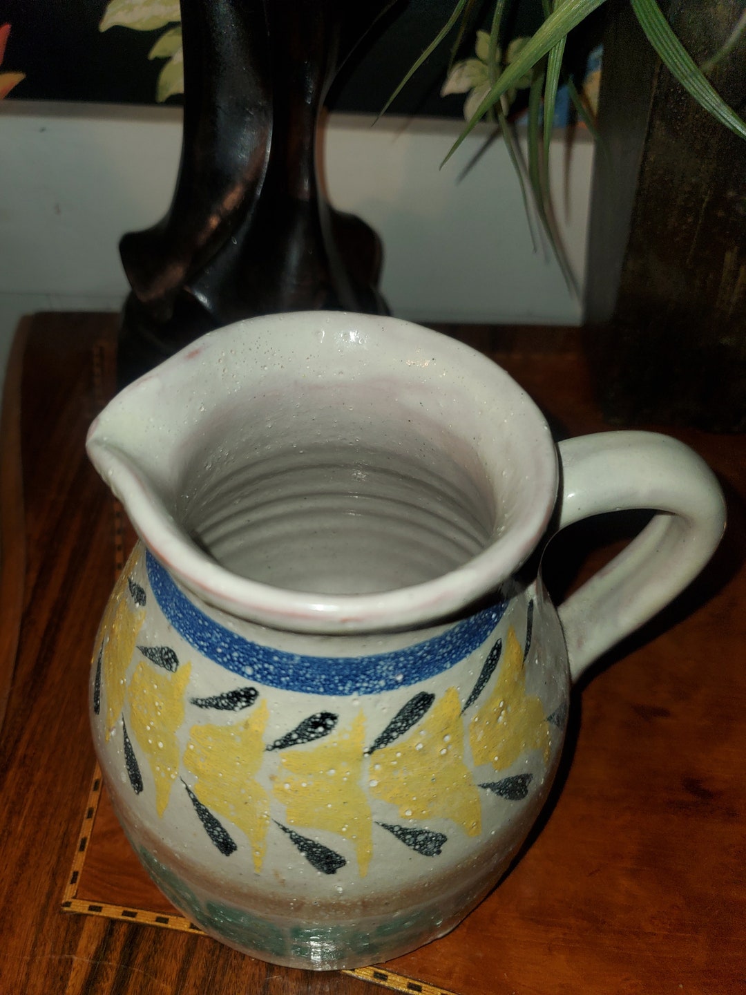 Vintage Pottery Pitcher- Vintage Pottery- Vintage Pitcher - Etsy