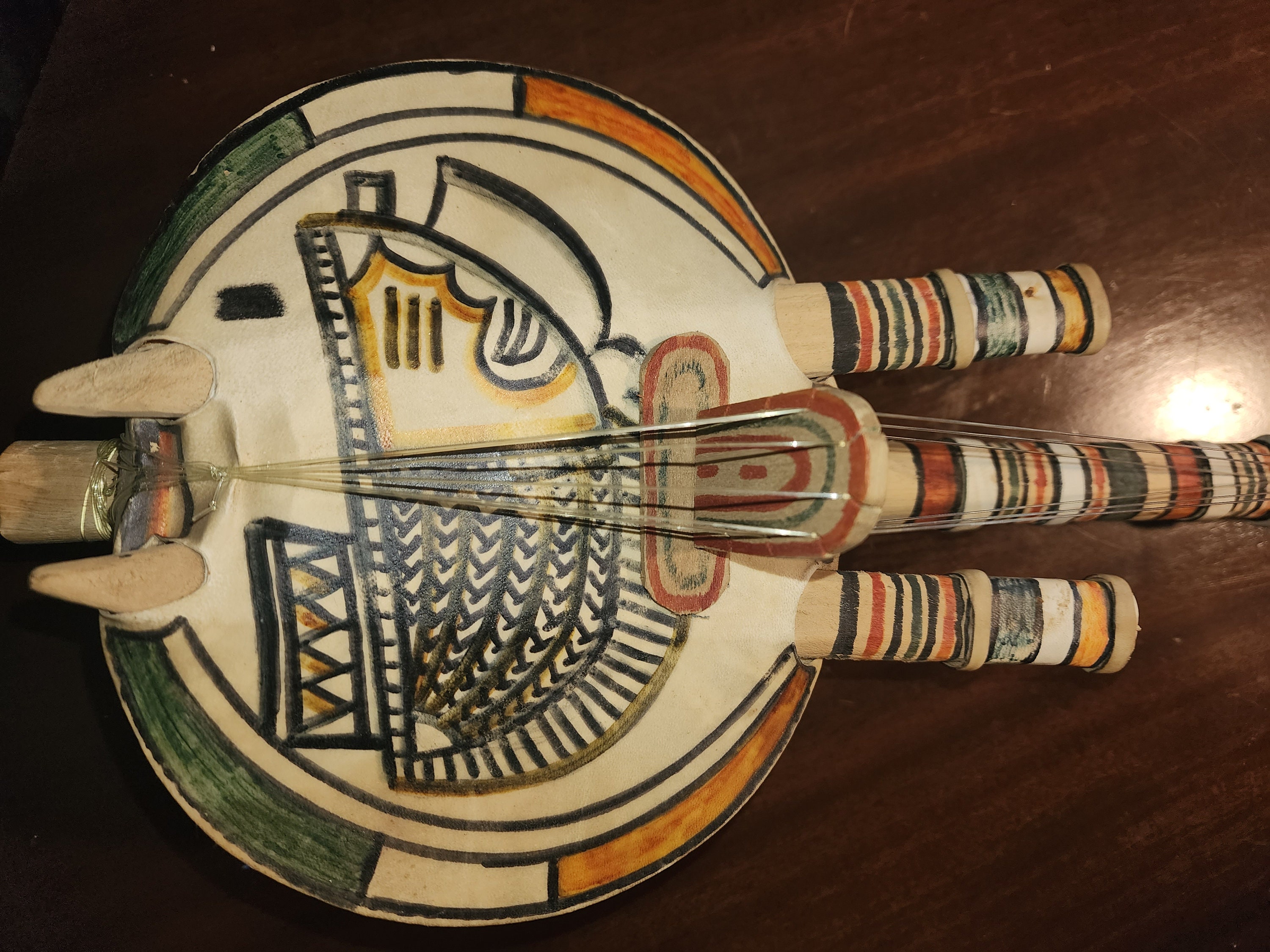 Vintage Indigenous Musical Instrument West African Kora Folk Art - Etsy
