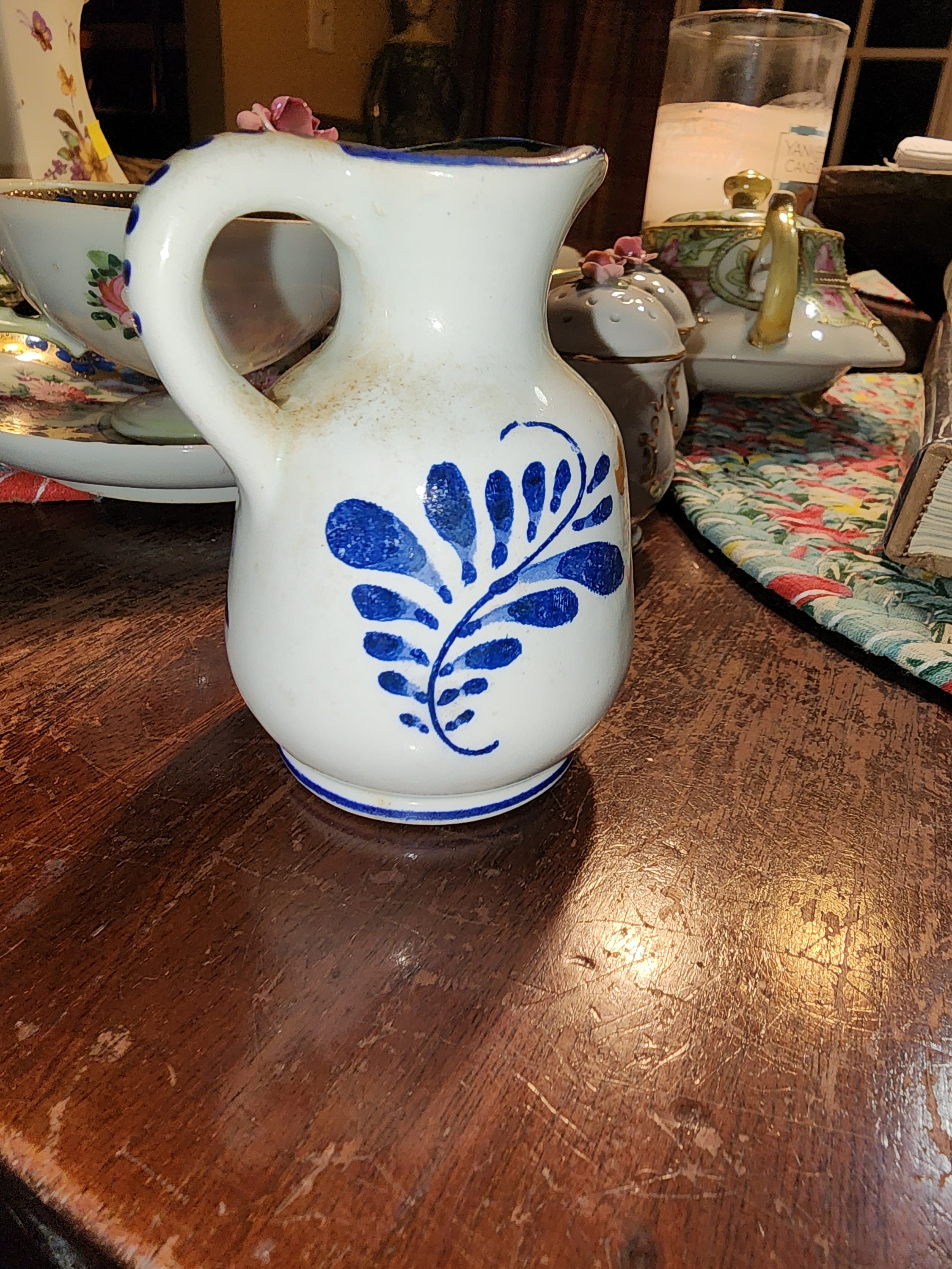 Vintage Authentic Royal Delft Blue Mini Pitcher - Etsy