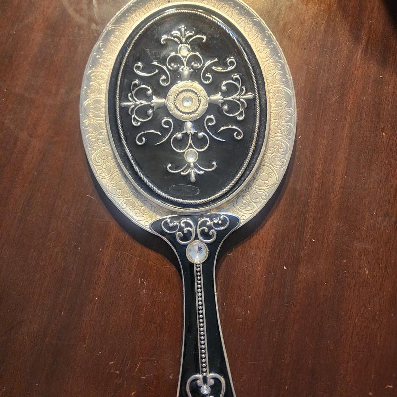 Hand Held Mirror - Etsy