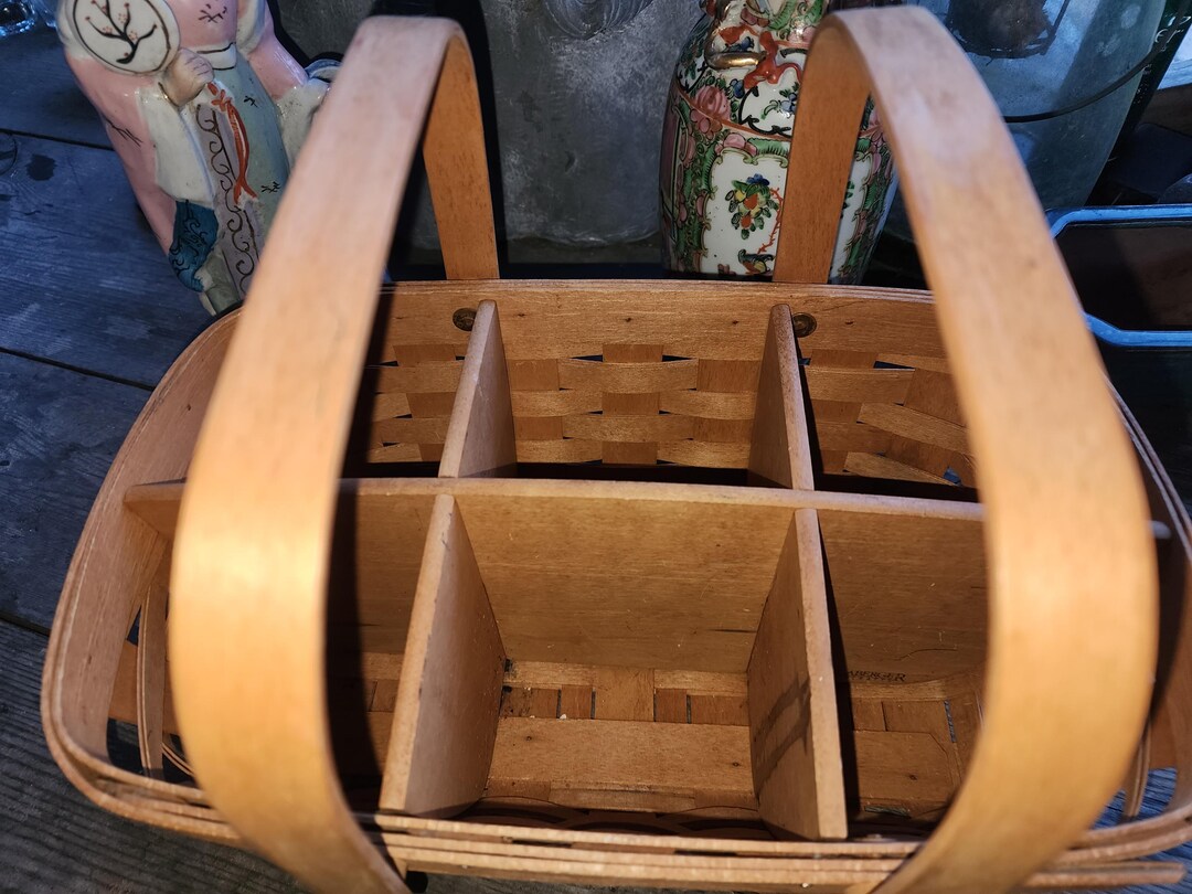 Longaberger Chest Basket 1994 DIVIDER COMES OUT - Excellent Condition ...