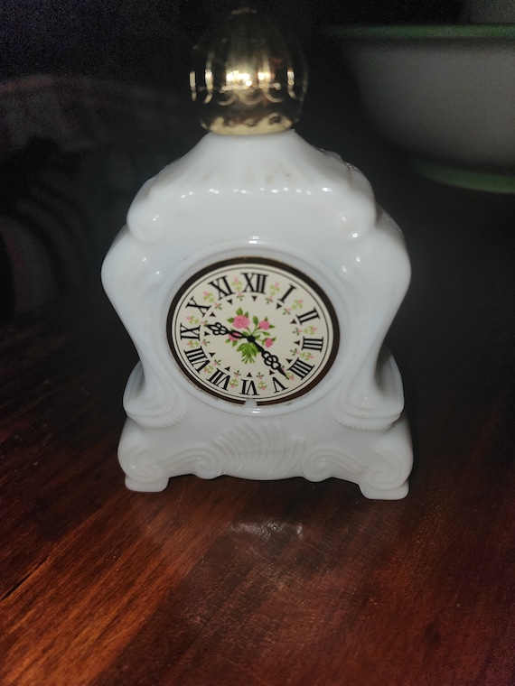 vintage avon clock bottle - Gem