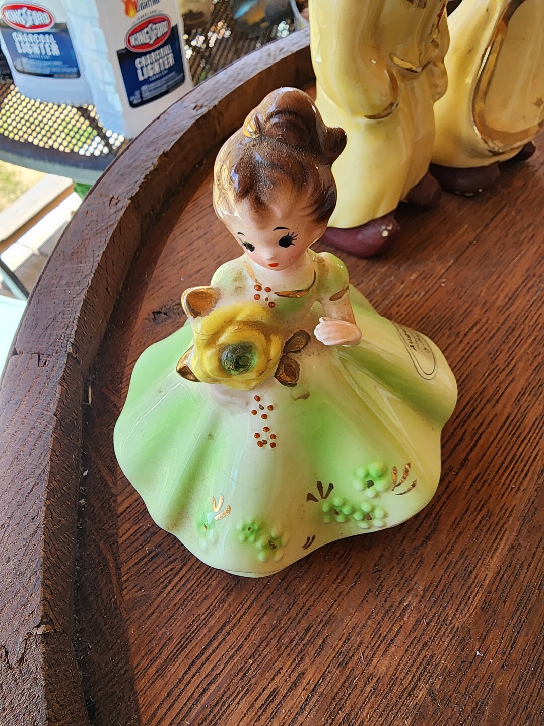 Vintage Joseph Original Ceramic Figurine August Peridot Birthstone - Etsy
