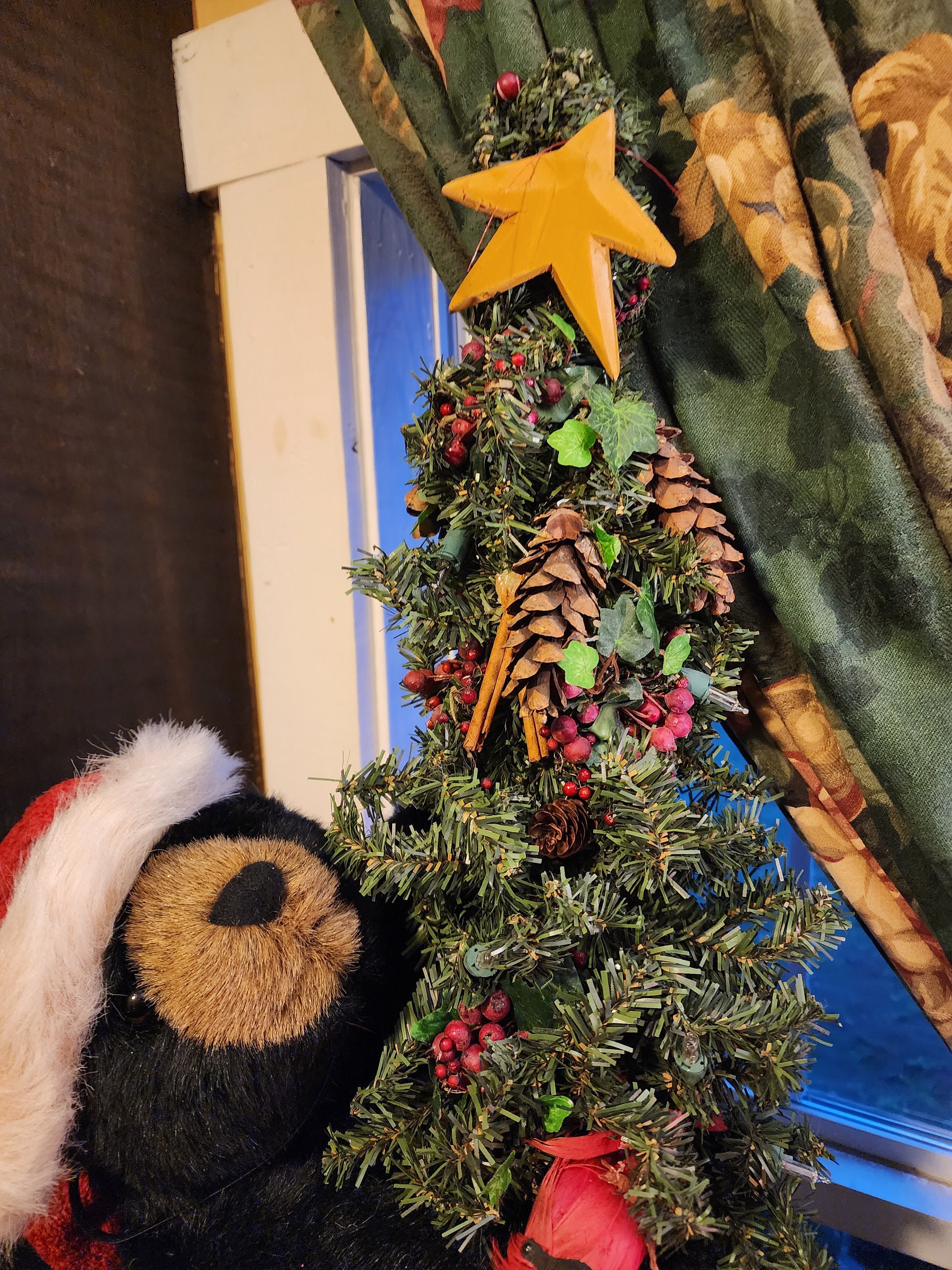 Ditz Design Black Bear Climbing Christmas Tree 40 In. - Etsy
