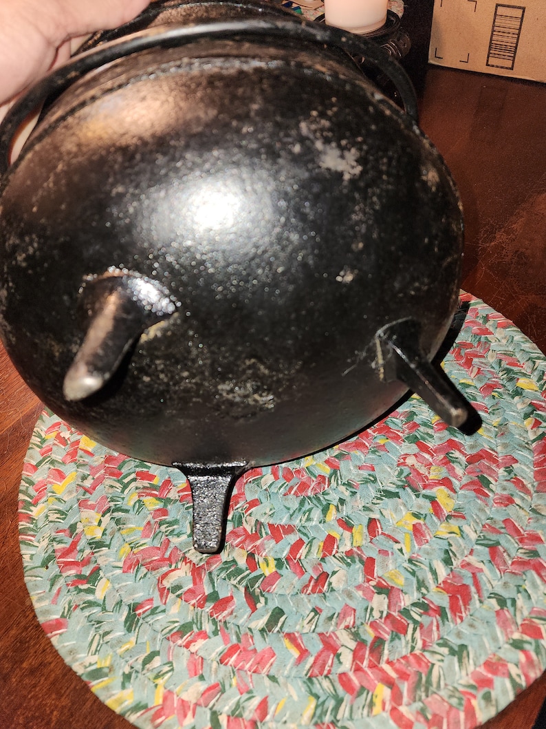 Antique Swain Albatross Cast Iron Cauldron Cooking Pot. 1800s Farmhouse ...