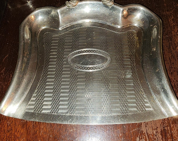 Antique French Silver Plated Crumb Tray Butler Trey Art Nouveau - Etsy