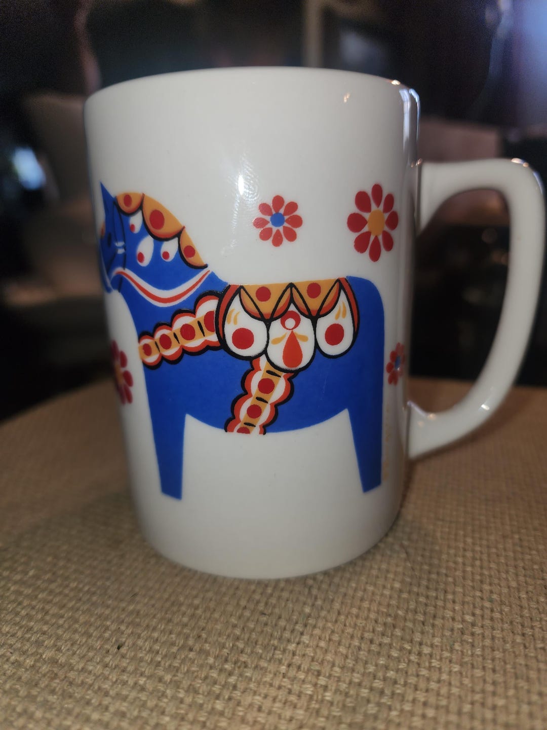 Vintage Swedish Scandinavian Dala Berggren Ceramic Mug - Etsy