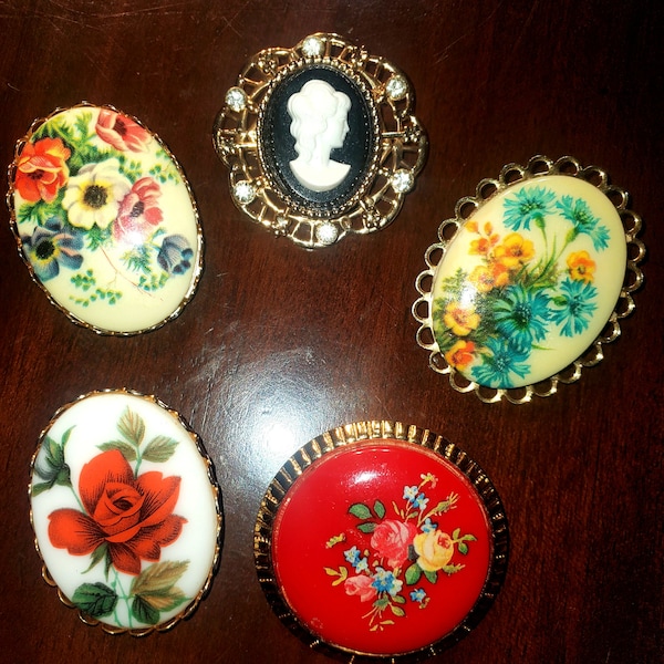 Broche Vintage - Etsy