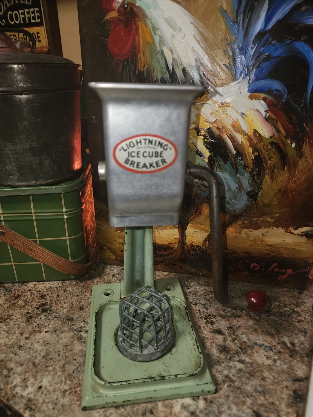 Antique 1930s Lightning Ice Cube Breaker North Bros Mfg Co No 104 Made ...